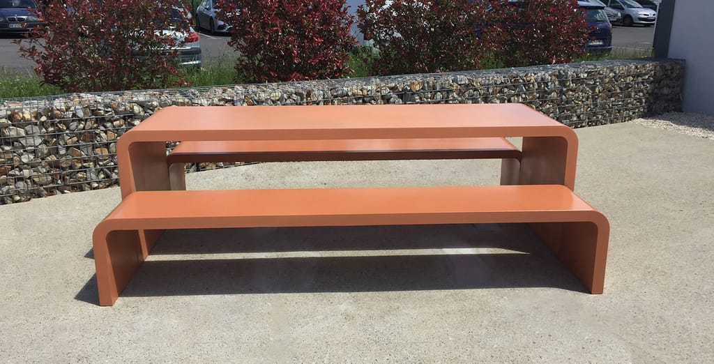 Table champêtre CANTINE 04 - Mobilum